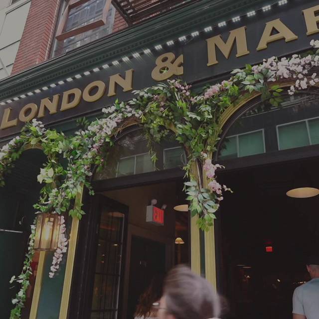 London & Martin Co. Restaurant - New York, NY | OpenTable