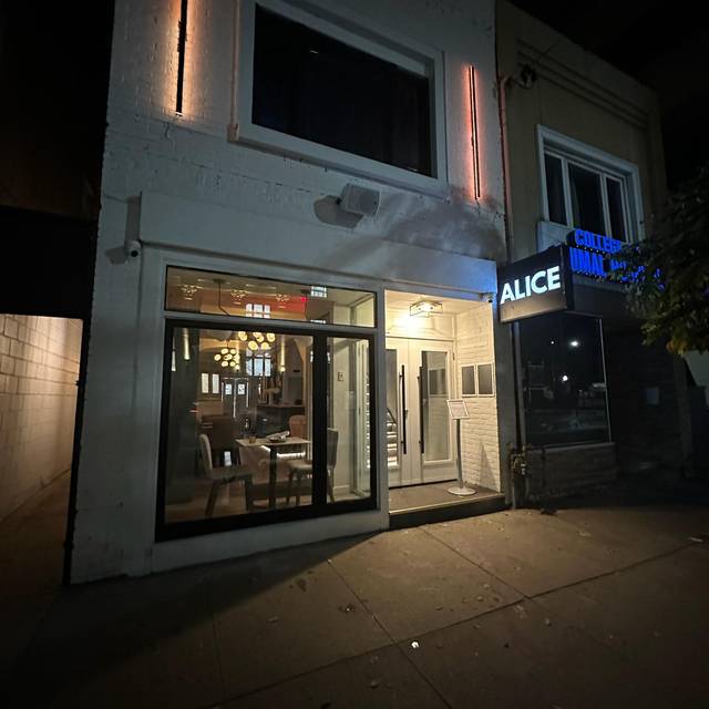 Alice Restaurant - Toronto, ON | OpenTable