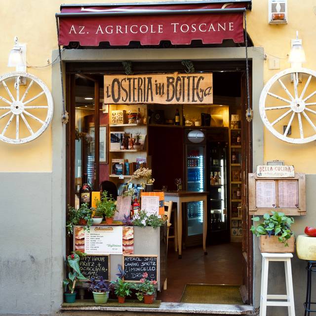 LA BOTTEGA DI VIA MAGGIO "OSTERIA IN BOTTEGA" Restaurant - Firenze ...