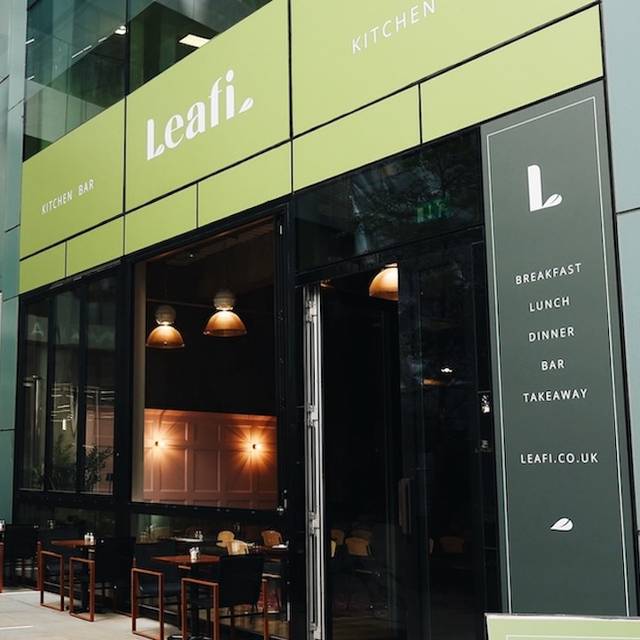 Leafi Kitchen Bar Restaurant - London, Greater London | OpenTable