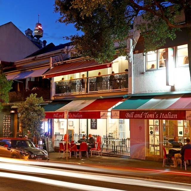 Bill & Toni Italian Restaurant - Darlinghurst, AU-NSW | OpenTable