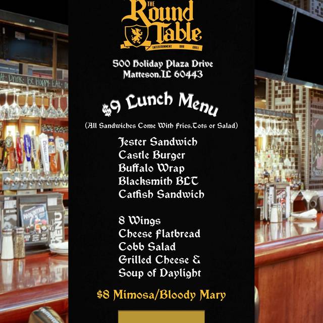 The Round Table - Updated 2026, American Restaurant in Matteson, IL