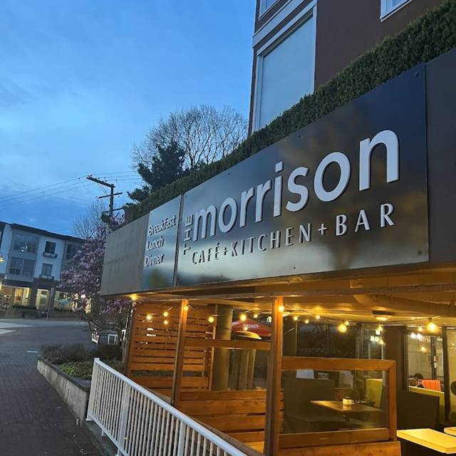 The Morrison Café+Kitchen+Bar Restaurant - White Rock, BC | OpenTable