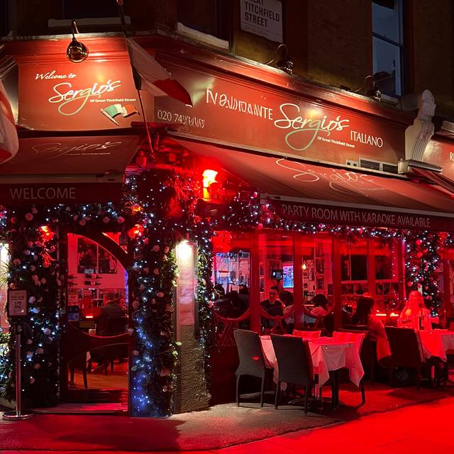 Sergios Restaurant - London | OpenTable