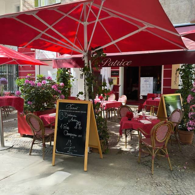 Restaurant Patrice - Berlin, BE | OpenTable