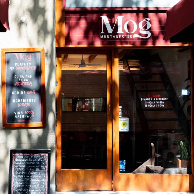 Mog Barcelona Restaurant - Barcelona, Catalunya | OpenTable