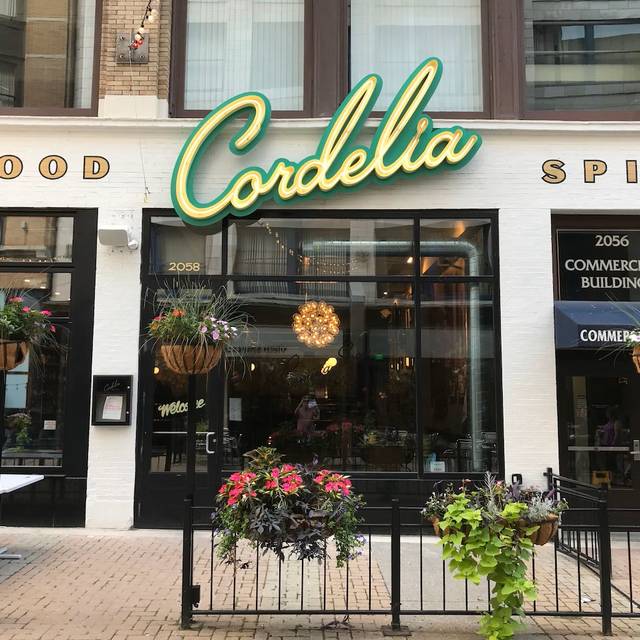 Cordelia - Cleveland Restaurant - Cleveland, OH | OpenTable