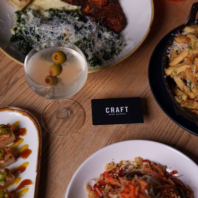 CRAFT Restaurant & Beer Market - Dallas, TX | OpenTable