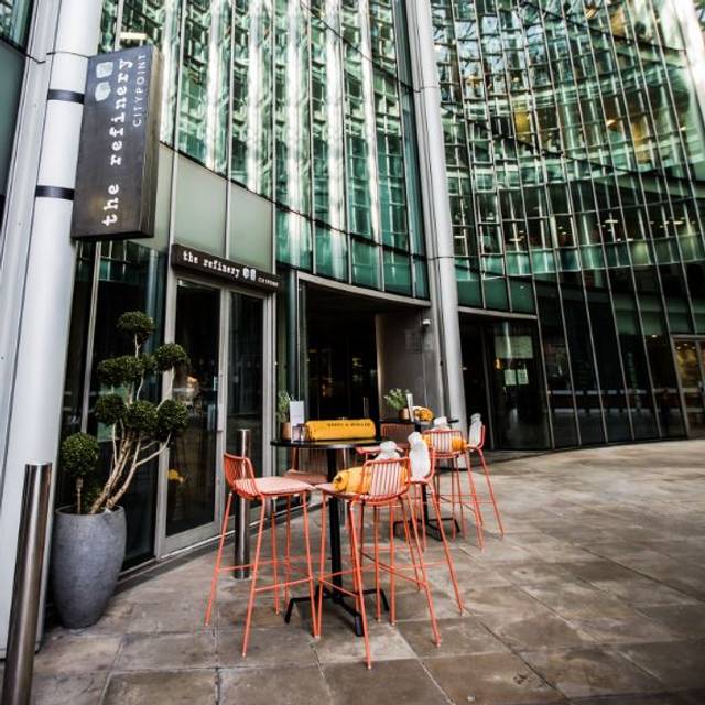 The Refinery CityPoint Restaurant - London, | OpenTable