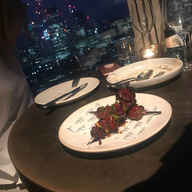 Oblix East Restaurant - London, | OpenTable