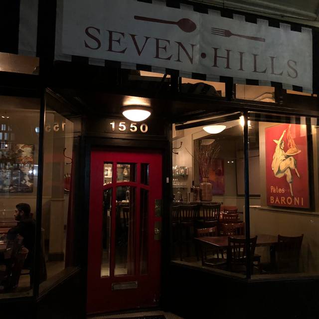 Seven Hills Restaurant - San Francisco, CA | OpenTable