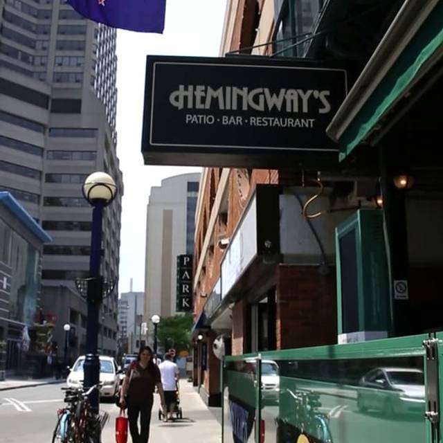 Hemingway's Restaurant - Toronto, ON | OpenTable