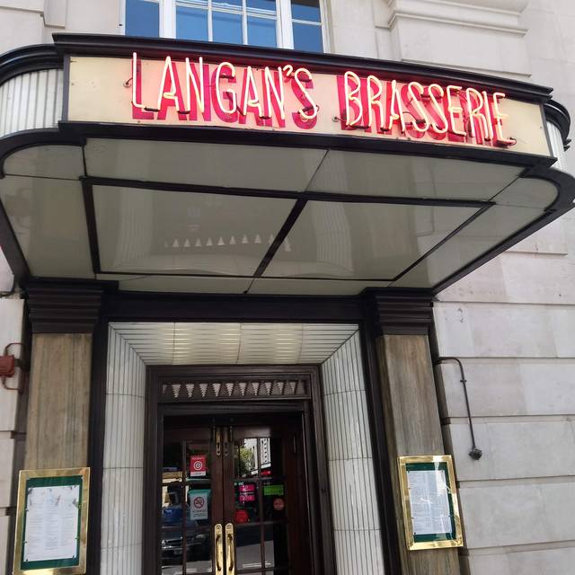 Langan's Brasserie - London, | OpenTable