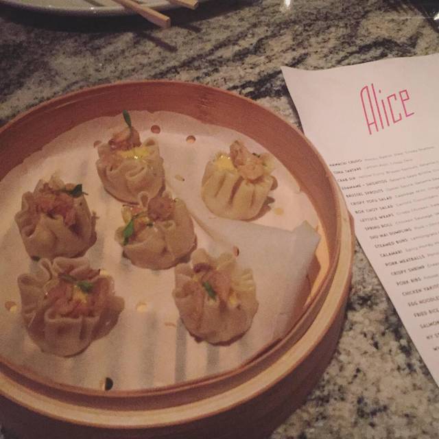 Alice Restaurant - Dallas, TX | OpenTable