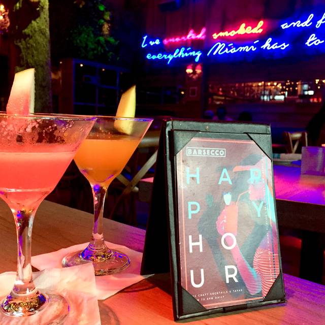 Barsecco Restaurant - Miami, FL | OpenTable