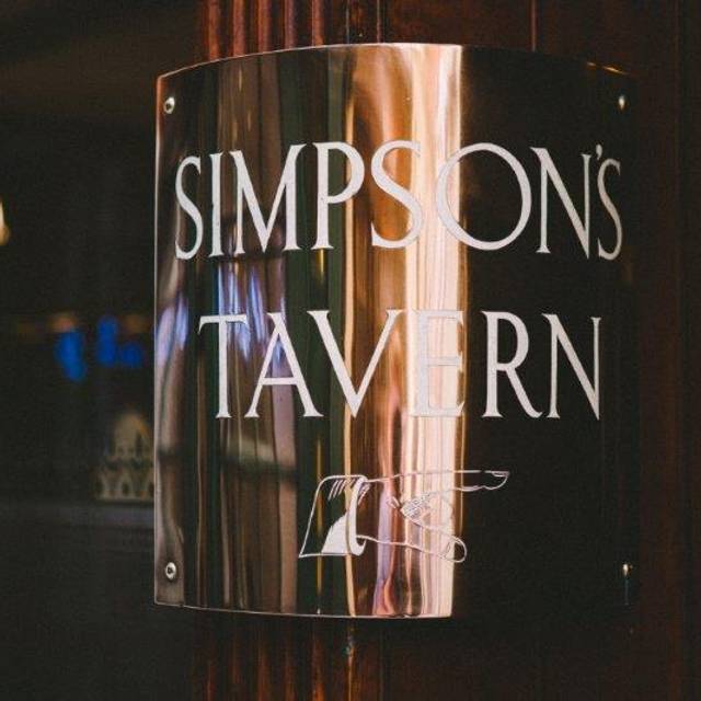 Simpsons Tavern Restaurant - London, | OpenTable