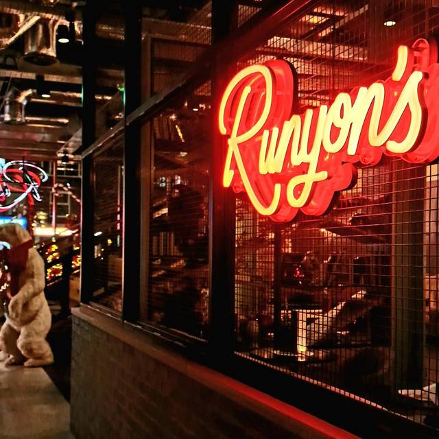 Runyon's Restaurant at Voco Manchester - Manchester | OpenTable