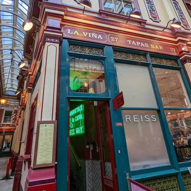La Vina Leadenhall Market Restaurant - London | OpenTable
