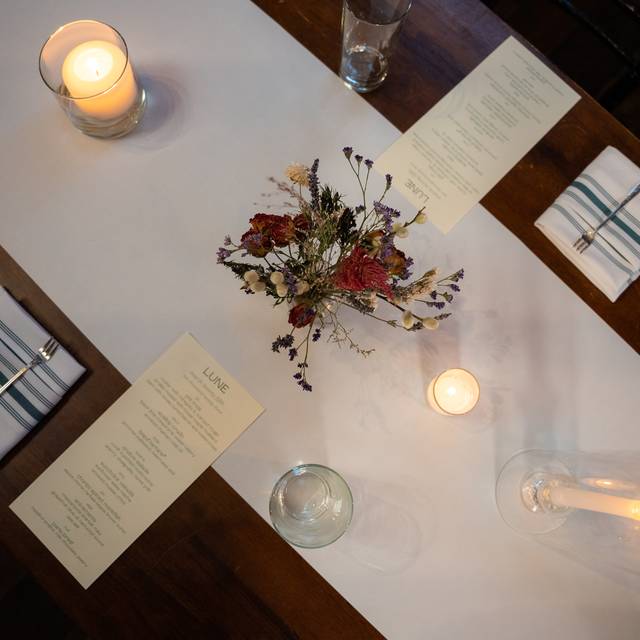 LUNE - Book now on OpenTable