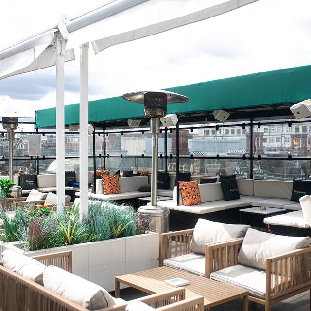 Soho sky Terrace [previously Toy Roof] at Courthouse Hotel Restaurant ...