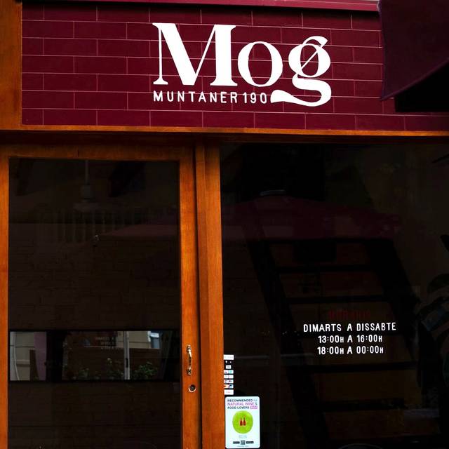 Mog Barcelona Restaurant - Barcelona, Catalunya | OpenTable