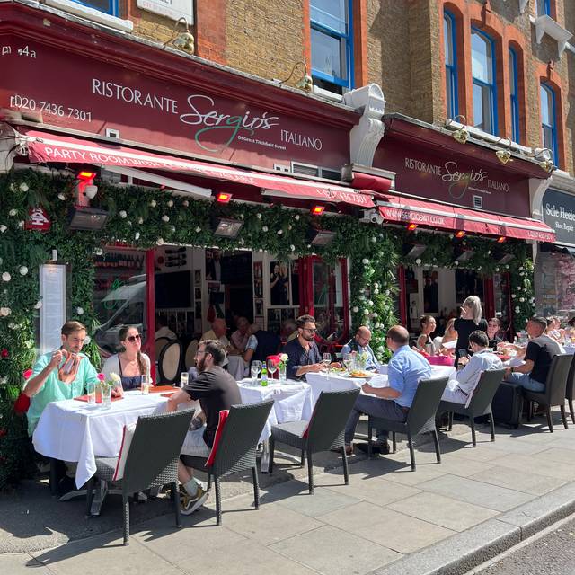 Sergios Restaurant - London | OpenTable