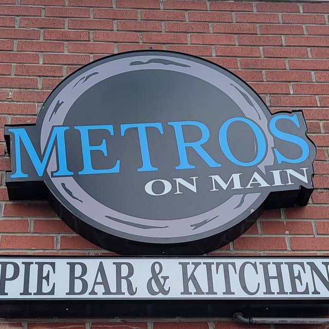 Metros on Main - Book now on OpenTable