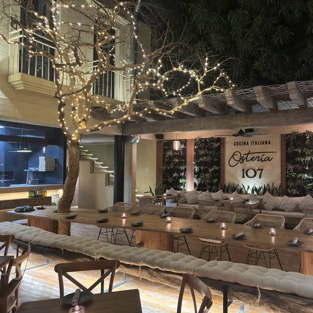 Osteria 107 Restaurant - San José del Cabo, BCS | OpenTable