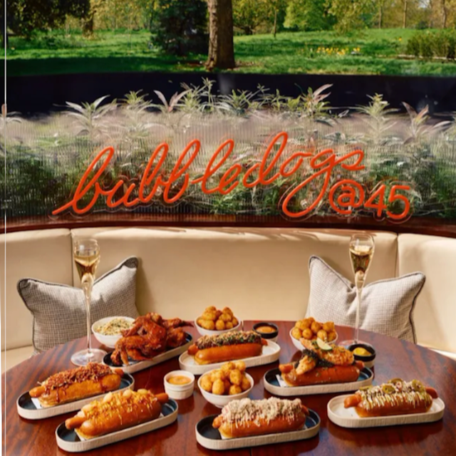 Bubbledogs X 45 Restaurant - London, Greater London | OpenTable