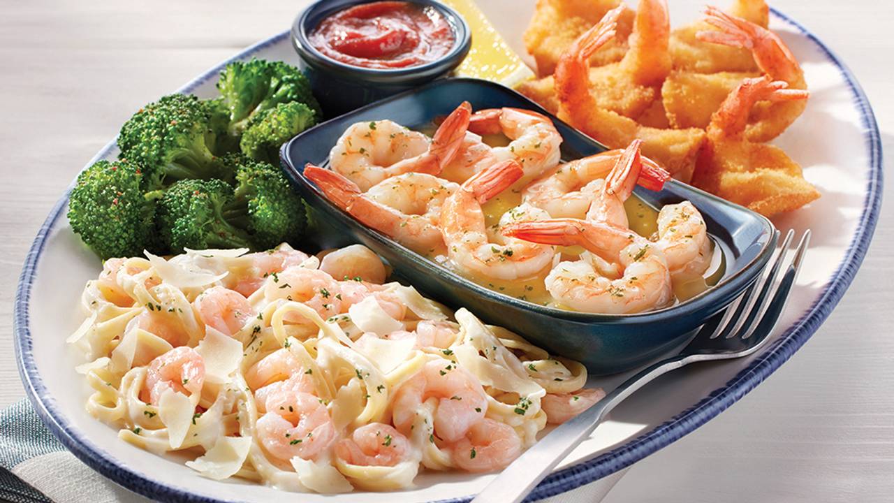 Red Lobster Broiled Seafood Trio