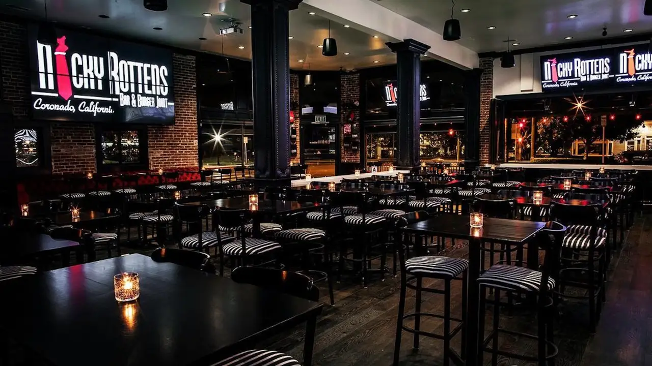 Nicky Rottens Bar & Burger Joint Restaurant - Coronado, CA | OpenTable