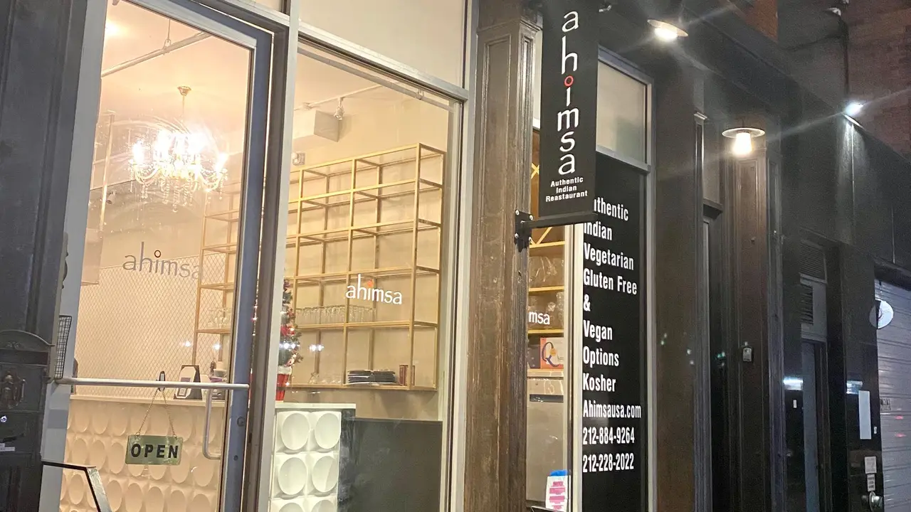 Ahimsa Restaurant - New York, , NY | OpenTable