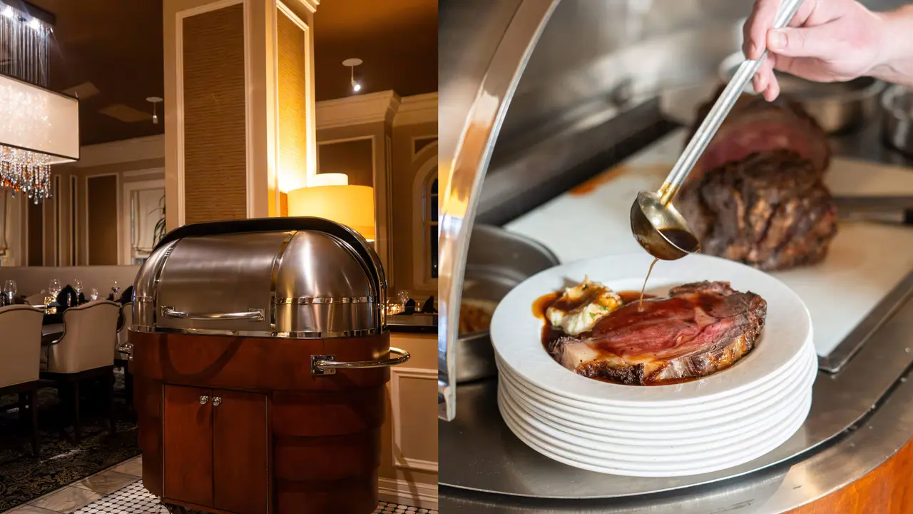 Landmark Prime Rib Restaurant - The Warwick Melrose Hotel Dallas ...