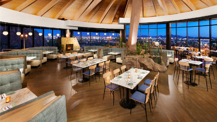 Top of the Rock Restaurant at the Marriott Buttes Resort | Tempe ...