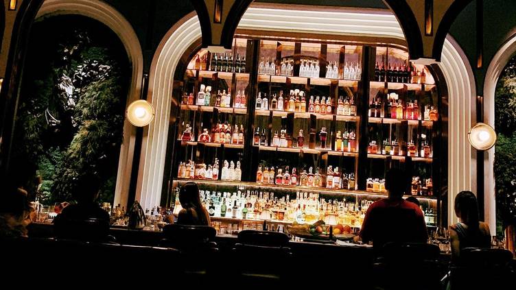 BKK Social Club at the Four Seasons Hotel Bangkok at Chao Phraya River ...