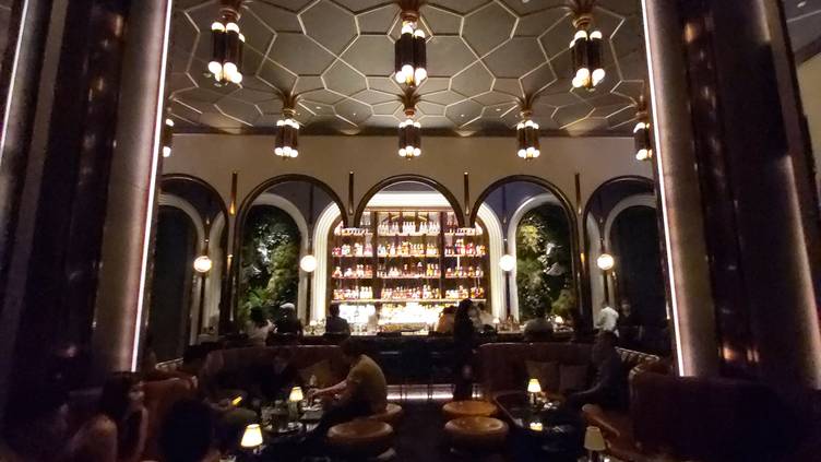 BKK Social Club at the Four Seasons Hotel Bangkok at Chao Phraya River ...
