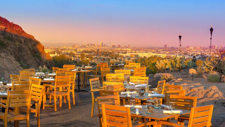 Top of the Rock Restaurant at the Marriott Buttes Resort | Tempe ...
