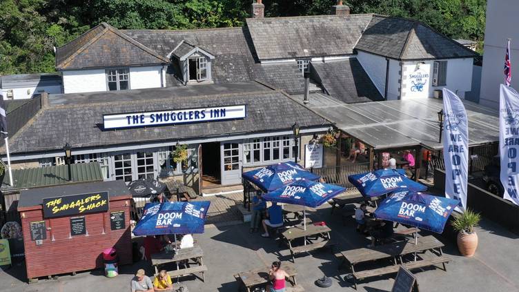 The Smugglers Inn in Torpoint, Cornwall - Trip Canvas