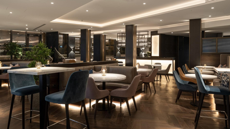 Blossom Restaurant at VOCO Haymarket in Edinburgh, Midlothian - Trip Canvas