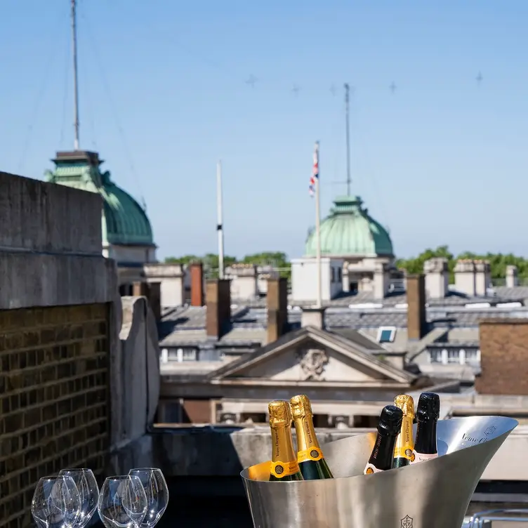Champagne Terrace at Great Scotland Yard Hotel Restaurant - London ...