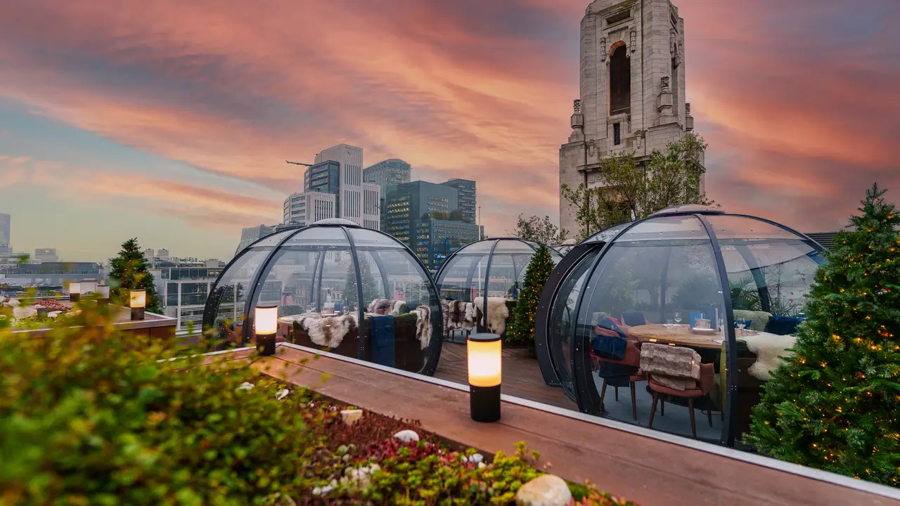 Aviary Rooftop Restaurant & Bar - London | OpenTable